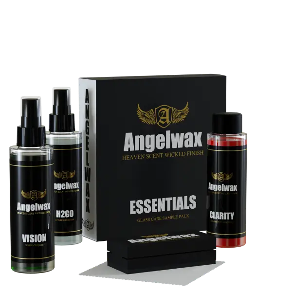 Car Glass Cleaning Kit 100ml | Cleaner & Rain Repellent Set – Angelwax ...